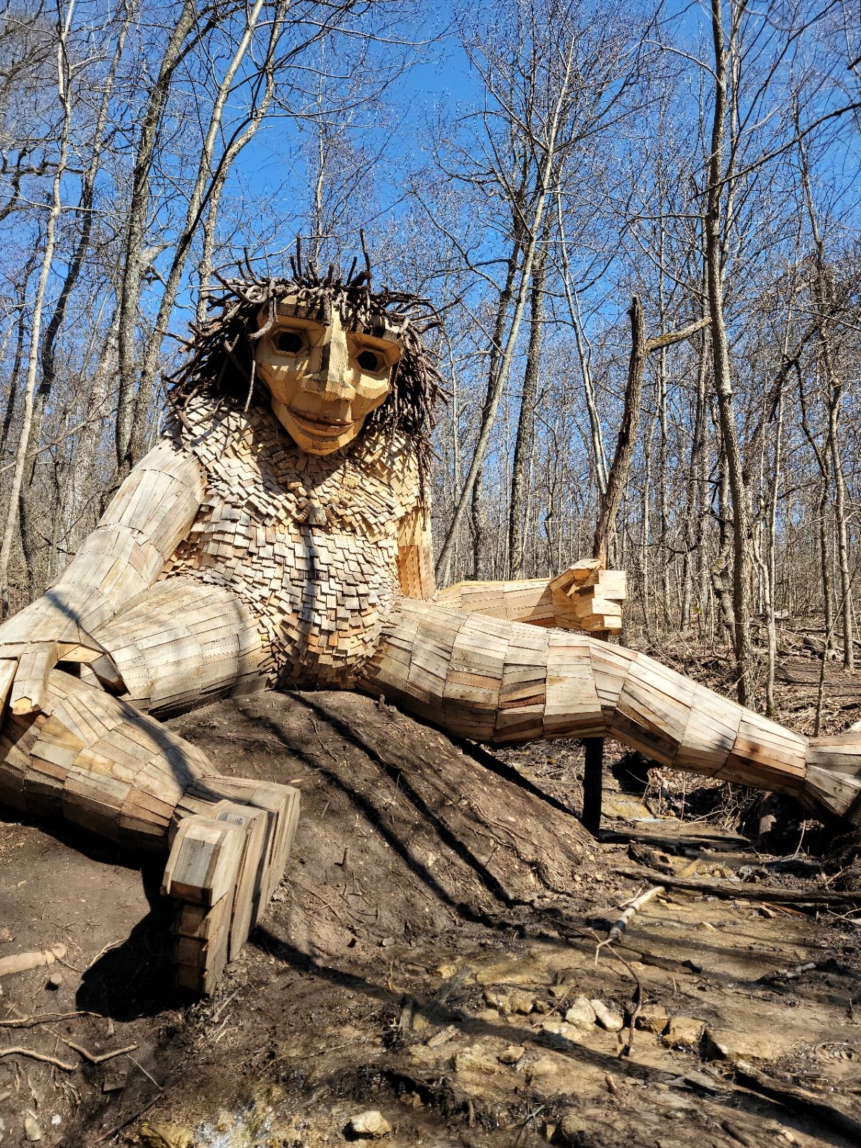 Visit the Giant Trolls at Aullwood Audubon in Dayton, Ohio